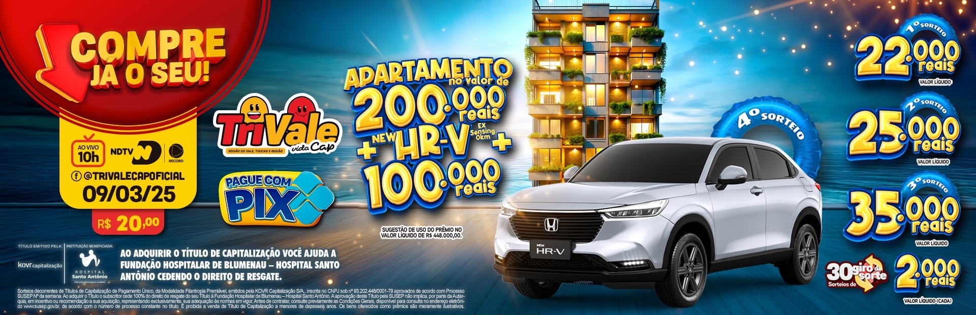 :: TriVale Vida Cap - Região do Vale, Tijucas e Região